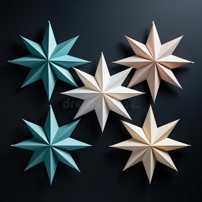 Four Paper Stars Stock Illustrations – 238 Four Paper Stars Stock ...