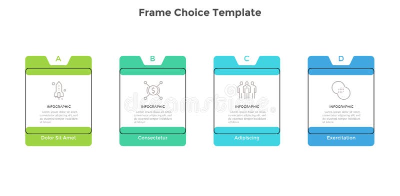 Modern Infographic Options Template Stock Vector - Illustration of ...