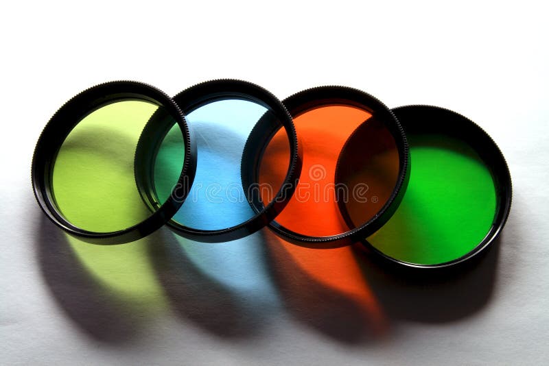 Four colors stock image. Image of reflections, making - 7350245