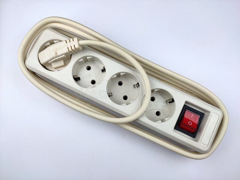 Four-column Electrical Plug Terminal with on Off Switch for Controlling ...