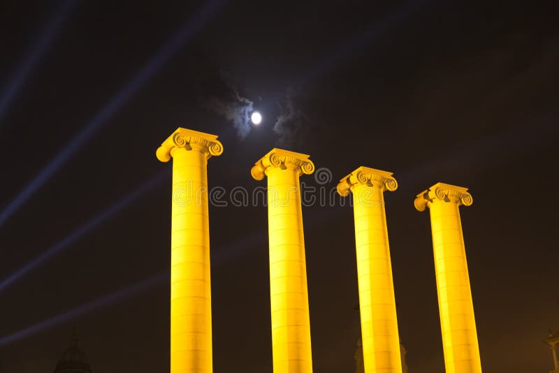 The Four Columns - Stock Image - Everypixel
