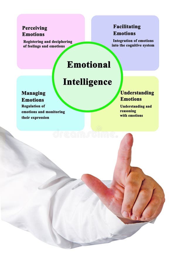 Components of Emotional Intelligence Stock Photo - Image of reasoning ...