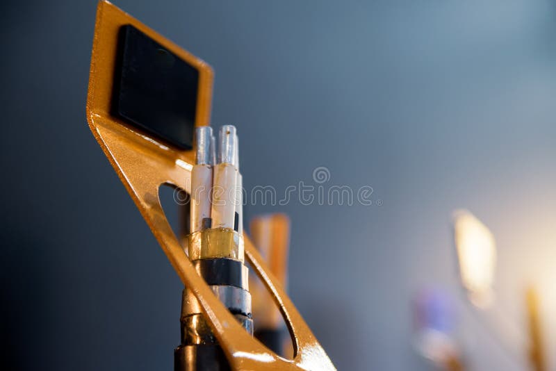 Four Conductor Aluminum Wire with Black Insulation Stock Image - Image ...