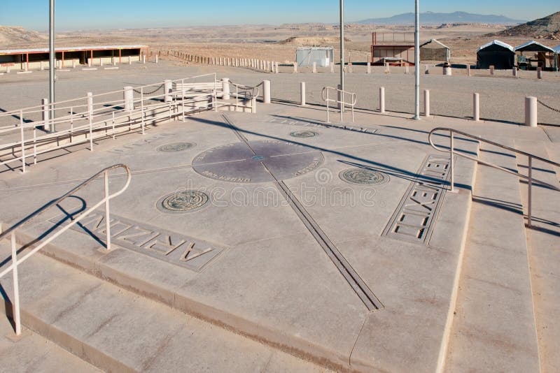 Four Corners monument editorial photo. Image of four, arizona - 8813971