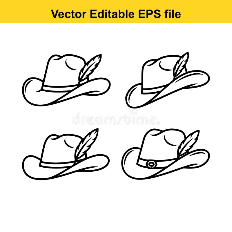 128 Cowboy Hat Drawings Stock Photos - Free & Royalty-Free Stock Photos ...