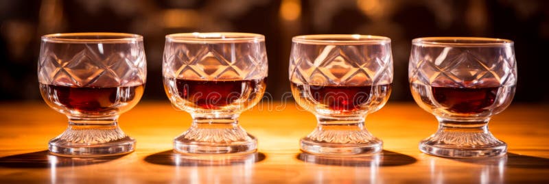 Four Cups of Wine Traditionally Consumed during the Passover Seder ...