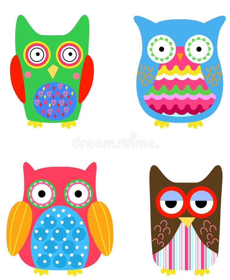 Four Cute Little Penguins Girl Stock Vector - Illustration of postcard ...