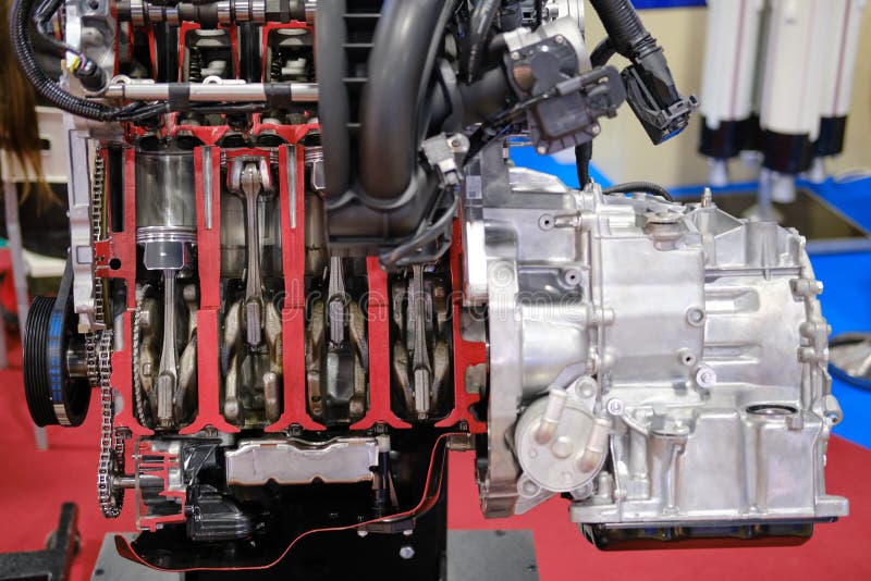 Modern gasoline lawn mower stock image. Image of power - 59601823