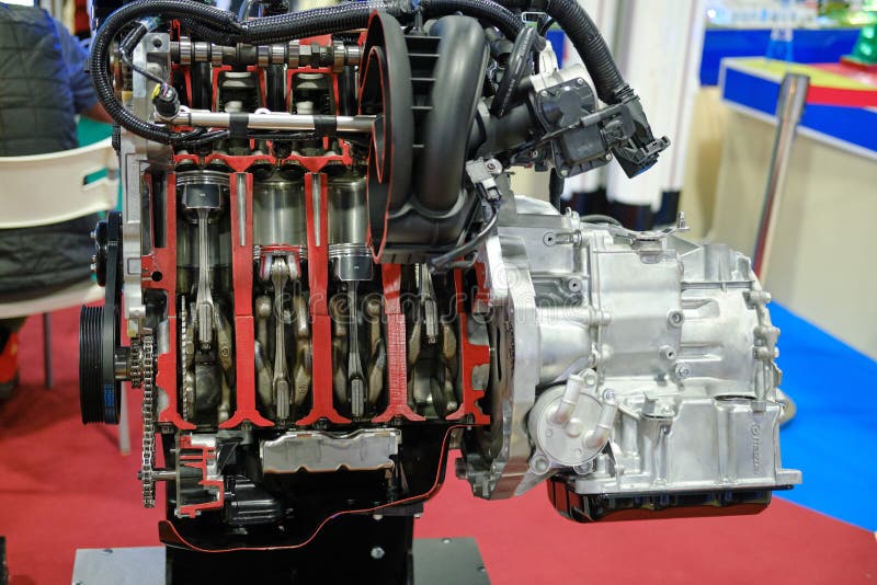 Four Cylinder Petrol Internal Combustion Engine from Mazda - Moscow ...