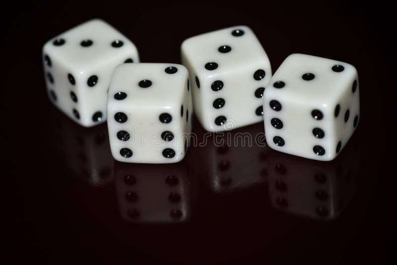 Four Dice stock photo. Image of chess, recreation, money - 237167714