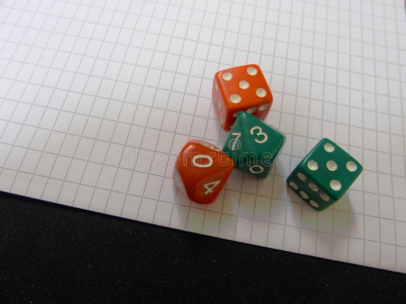 Four dices stock image. Image of dice, color, closeup - 77817021