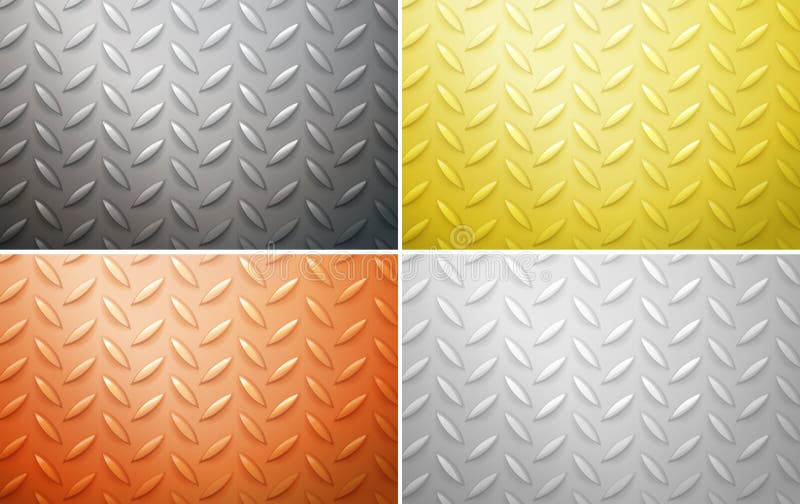 Four Different Background Designs in Four Colors Stock Vector ...