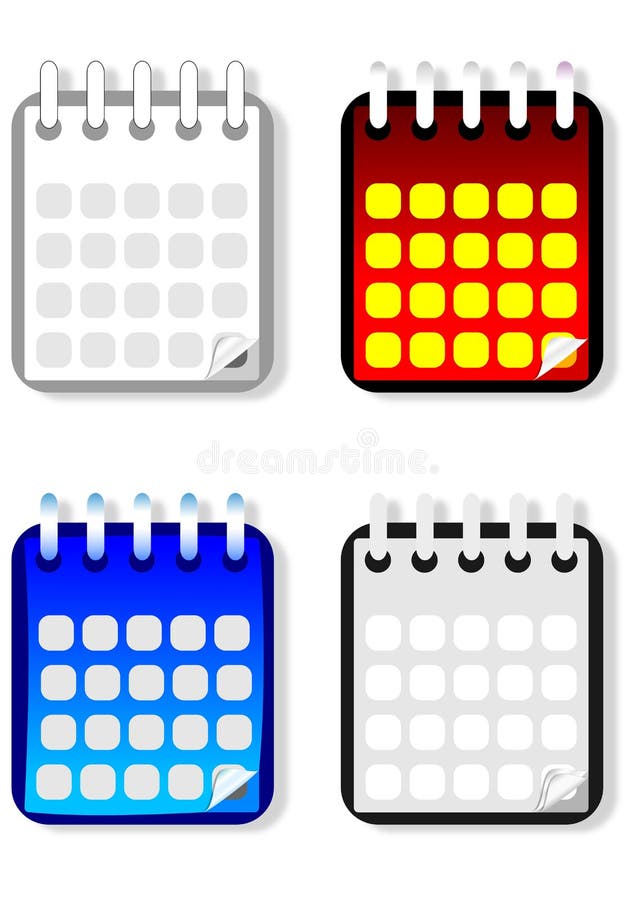Block Calendars Stock Illustrations – 16 Block Calendars Stock ...