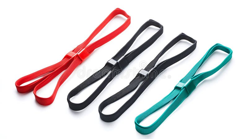 Four Different Colored Elastic Bands Stock Photos - Free & Royalty-Free ...