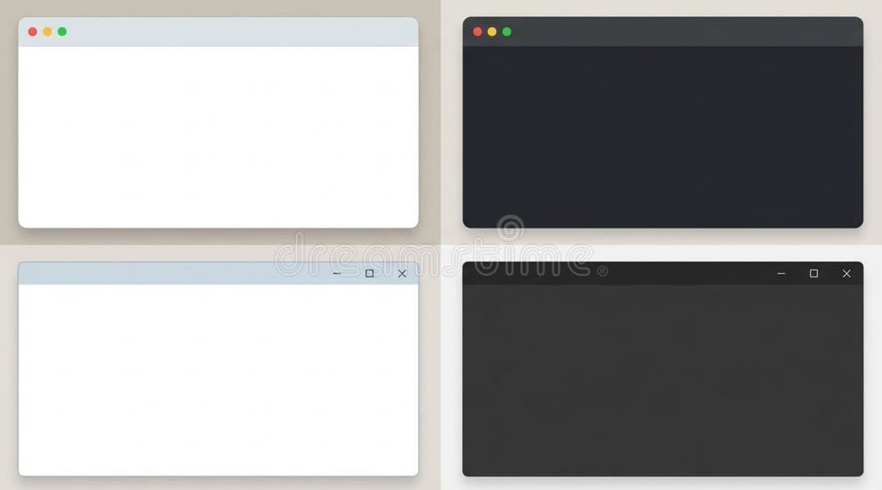 Different Browser Window Stock Illustrations – 458 Different Browser ...