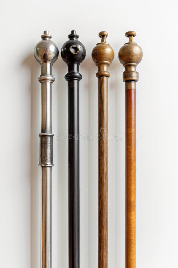 Four Different Types of Canes, Suitable for Various Purposes. Versatile ...