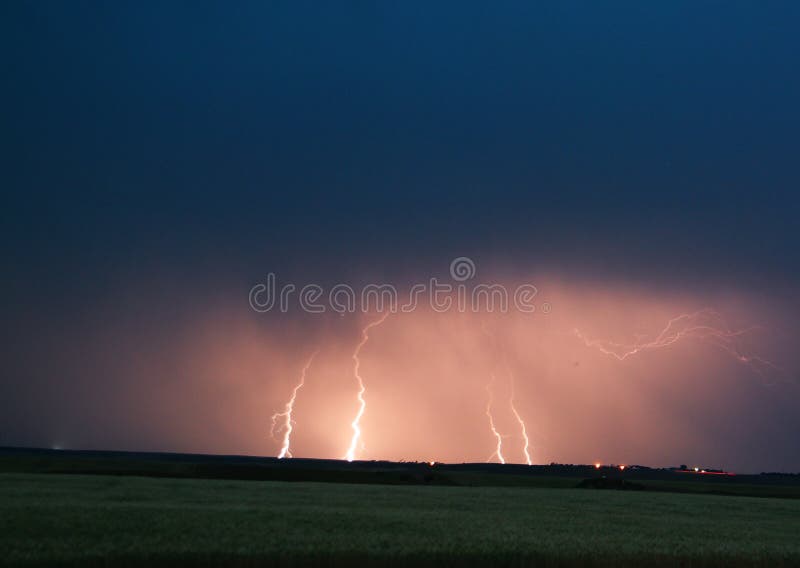 Four down strikes stock image. Image of dakota, outside - 58342293