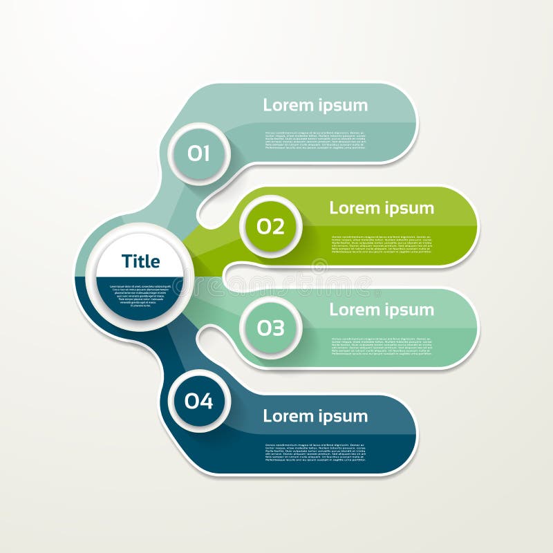 Six Elements Banner. 6 Steps Design, Chart, Infographic, Step by Stock ...