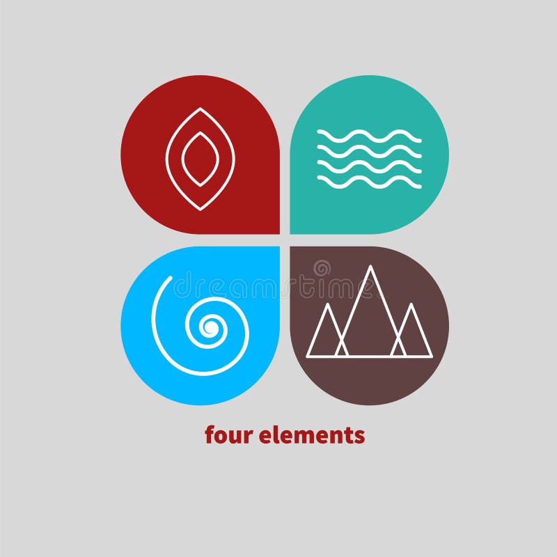 Four Elements Logo Stock Illustrations – 3,432 Four Elements Logo Stock ...