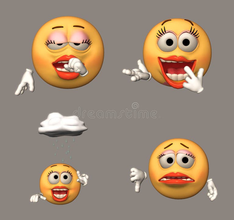 Big Emoticons Stock Illustrations – 1,191 Big Emoticons Stock ...