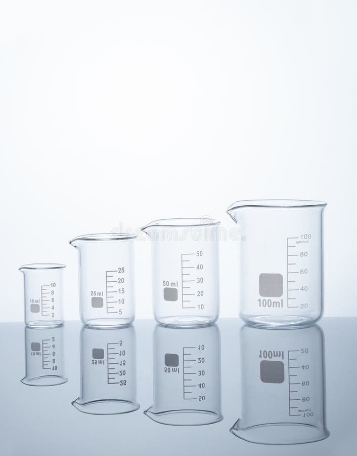 An empty 50 ml beaker stock image. Image of beaker, asset - 169583097