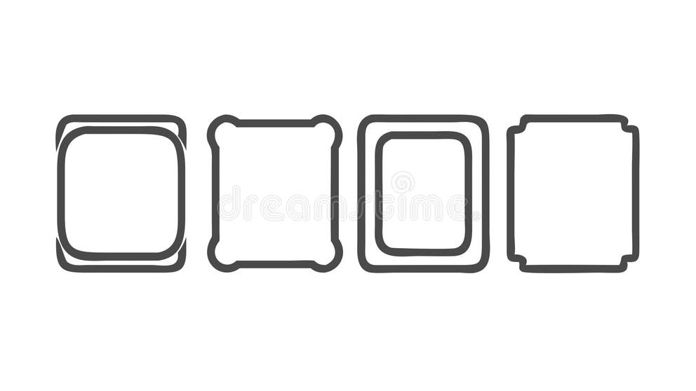 Empty Square Frames Vector Icon Stock Illustrations – 3,278 Empty ...