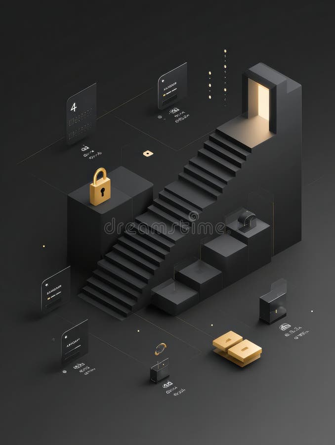 Minimal Dark Mode Infographic Design Stock Photos - Free & Royalty-Free ...