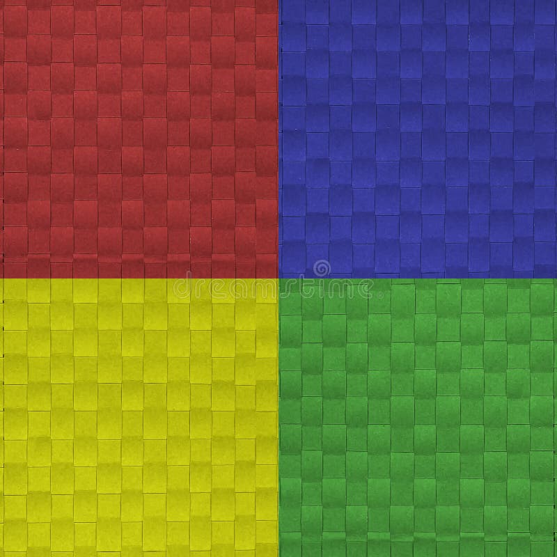 Four Fabricate Color Major Guide Stock Photo - Image of graphic, color ...