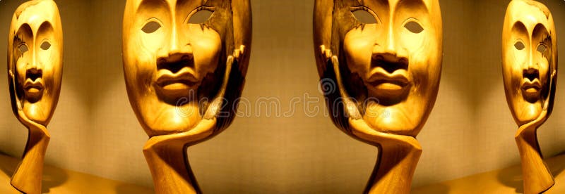 Four Faces stock illustration. Illustration of grain, magic - 2726202