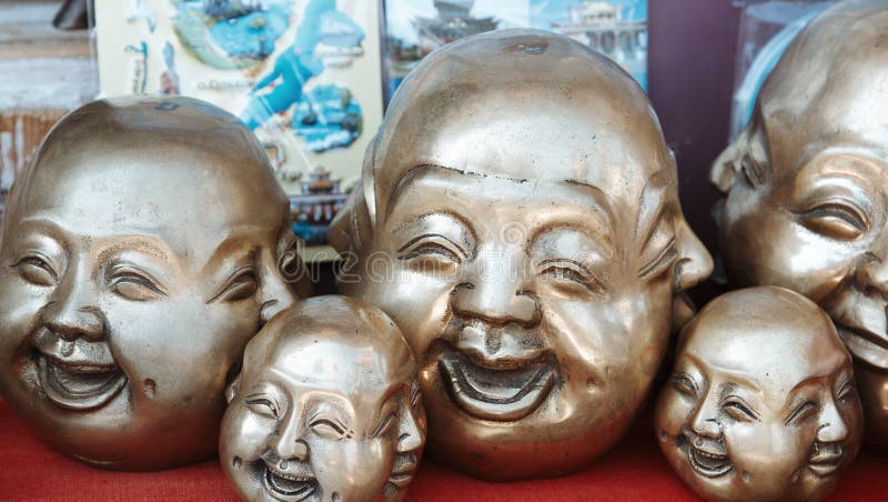 Four Faces stock photo. Image of ancient, enlightenment - 95926952