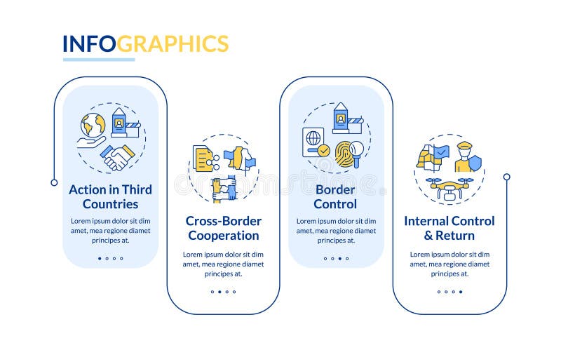 Four Filter Model Rectangle Infographic Vector Stock Vector ...