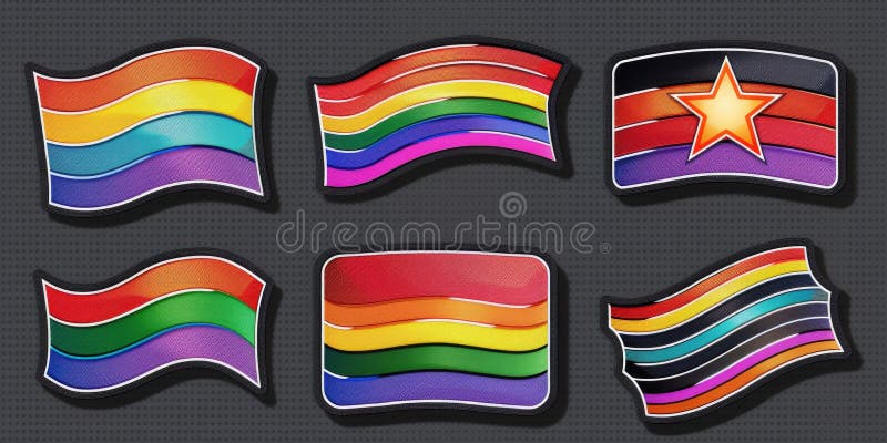 Four Flag Stars stock image. Image of stars, freedom - 384075397