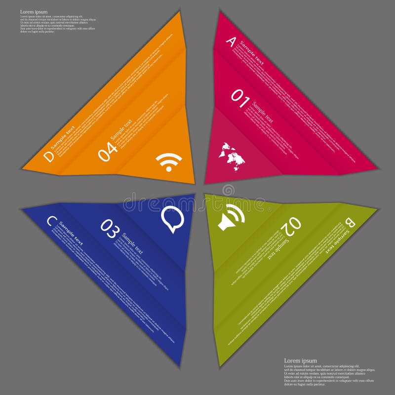 Square Four Separate Parts Stock Illustrations – 4 Square Four Separate ...