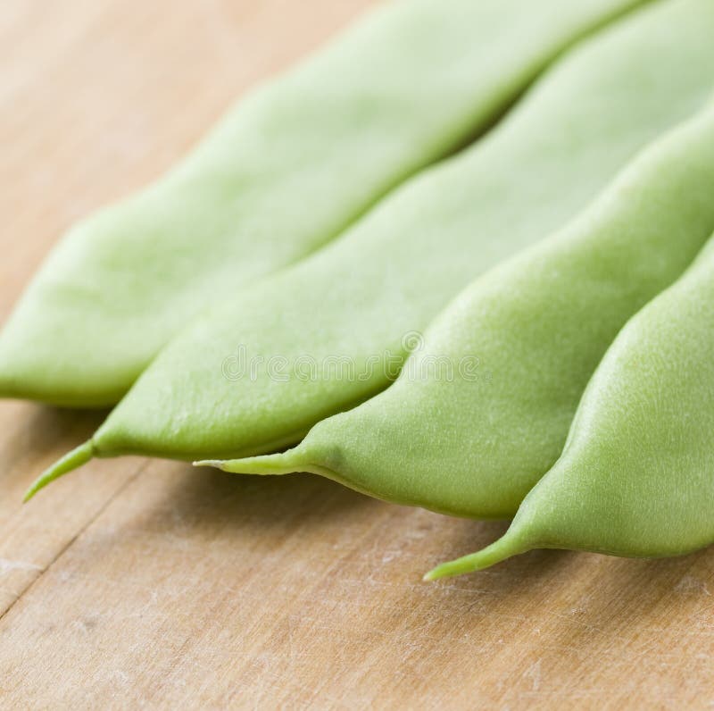 Four french beans stock photo. Image of agriculture, macro - 28659204