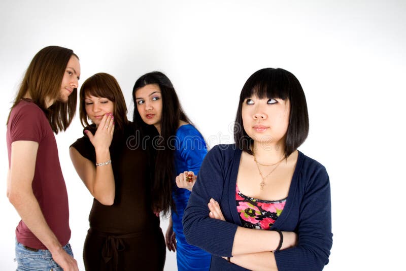Four friends stock photo. Image of fashionable, beautiful - 13357232