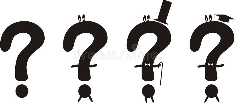 Four Questions Stock Illustrations – 100 Four Questions Stock ...