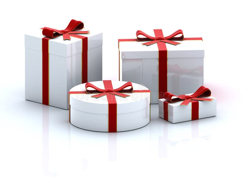 Four Gift Boxes Stock Illustrations – 650 Four Gift Boxes Stock ...