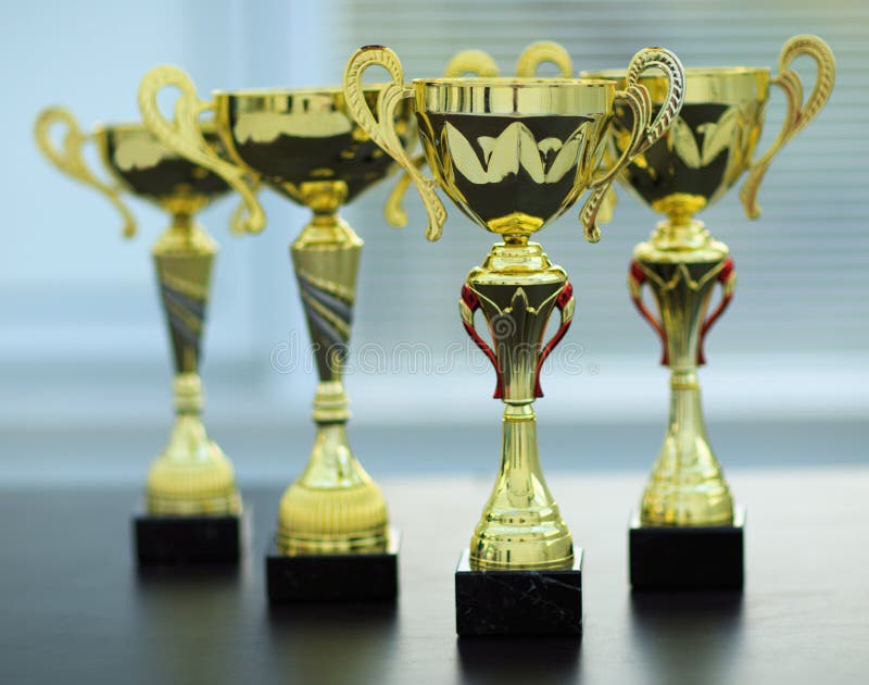 Cups of winner stock photo. Image of celebration, cups - 60606280