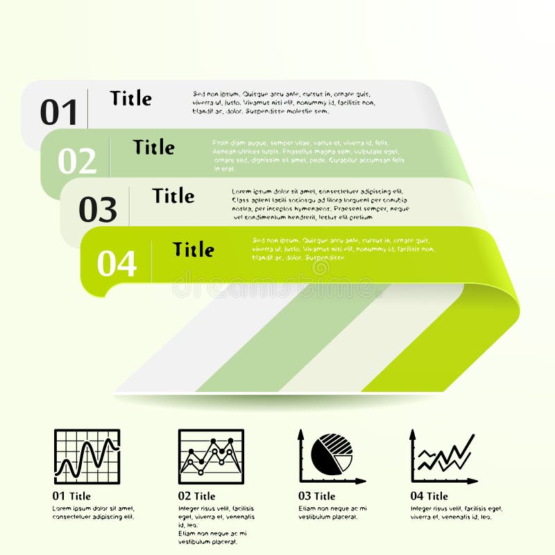 Infographics Design Template Stock Vector - Illustration of message ...