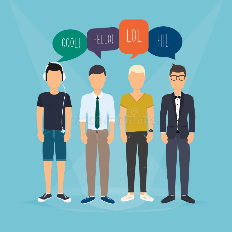 Four Guys Stock Illustrations – 121 Four Guys Stock Illustrations ...