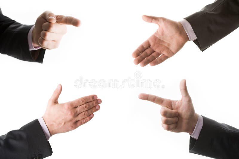 Four hands stock image. Image of hand, gesturing, alright - 7577539
