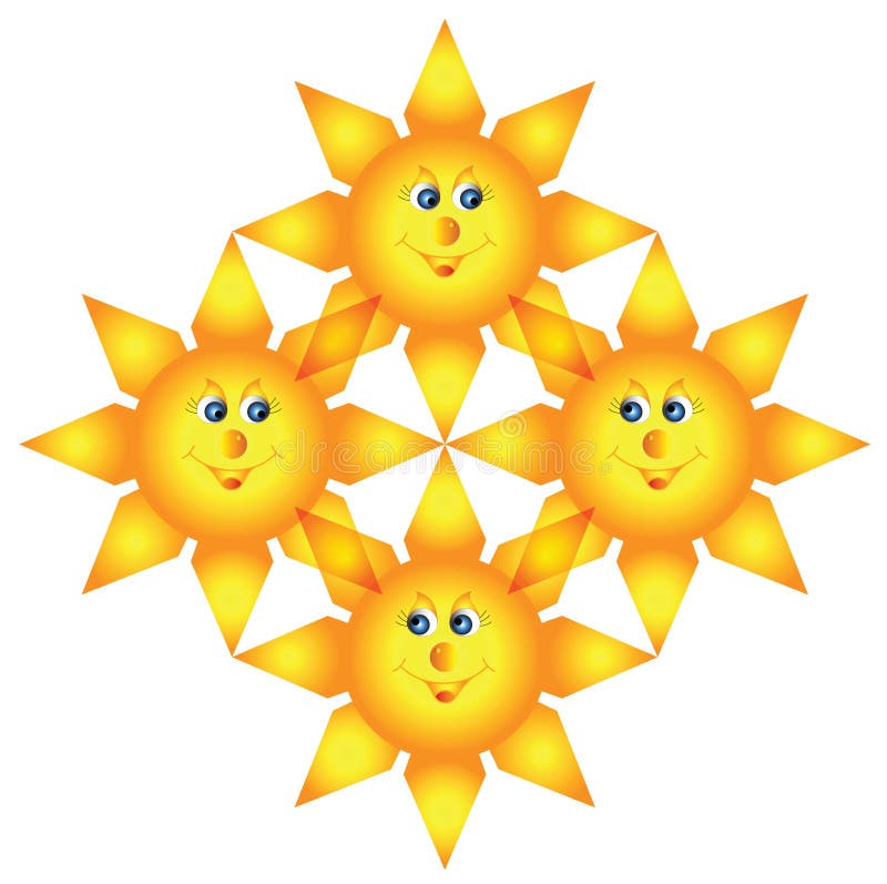 Four Suns Stock Illustrations – 113 Four Suns Stock Illustrations ...