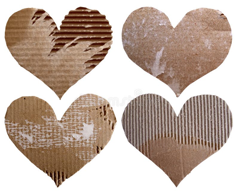 Four hearts isolated stock image. Image of card, sale - 18454105