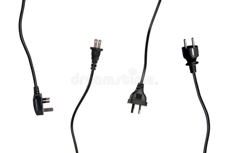 Black power plug stock photo. Image of closeup, energy - 13133024