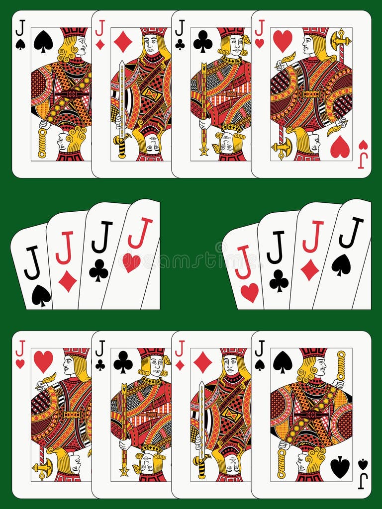 Four Jacks Playing Cards Stock Illustrations – 1,409 Four Jacks Playing ...