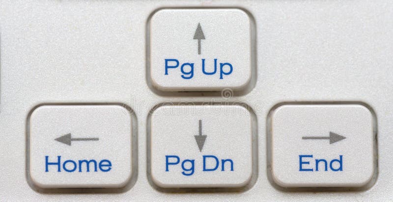 The Four Keyboard Arrow Keys Stock Photography - Image: 21901442