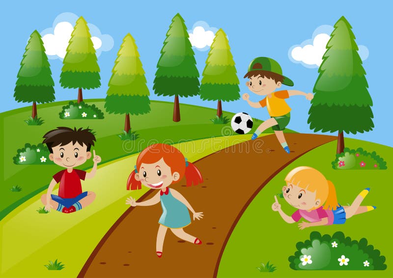 Field Drawing Kids Stock Illustrations – 3,105 Field Drawing Kids Stock ...