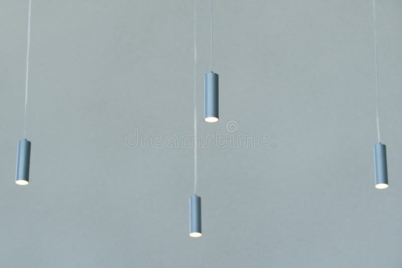 Four lamps stock image. Image of lamps, lights, inside - 370983023