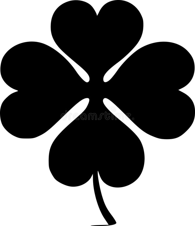 Four Leaf Clover - High Quality Vector Logo - Vector Illustration Ideal ...