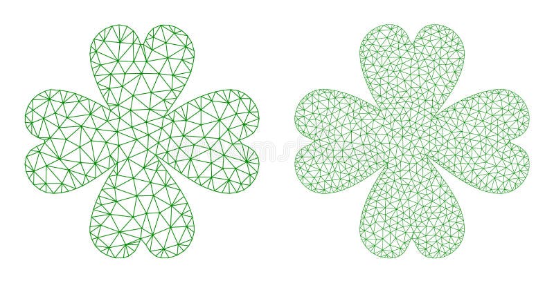 Poly Four Leaf Clover Stock Illustrations – 27 Poly Four Leaf Clover ...